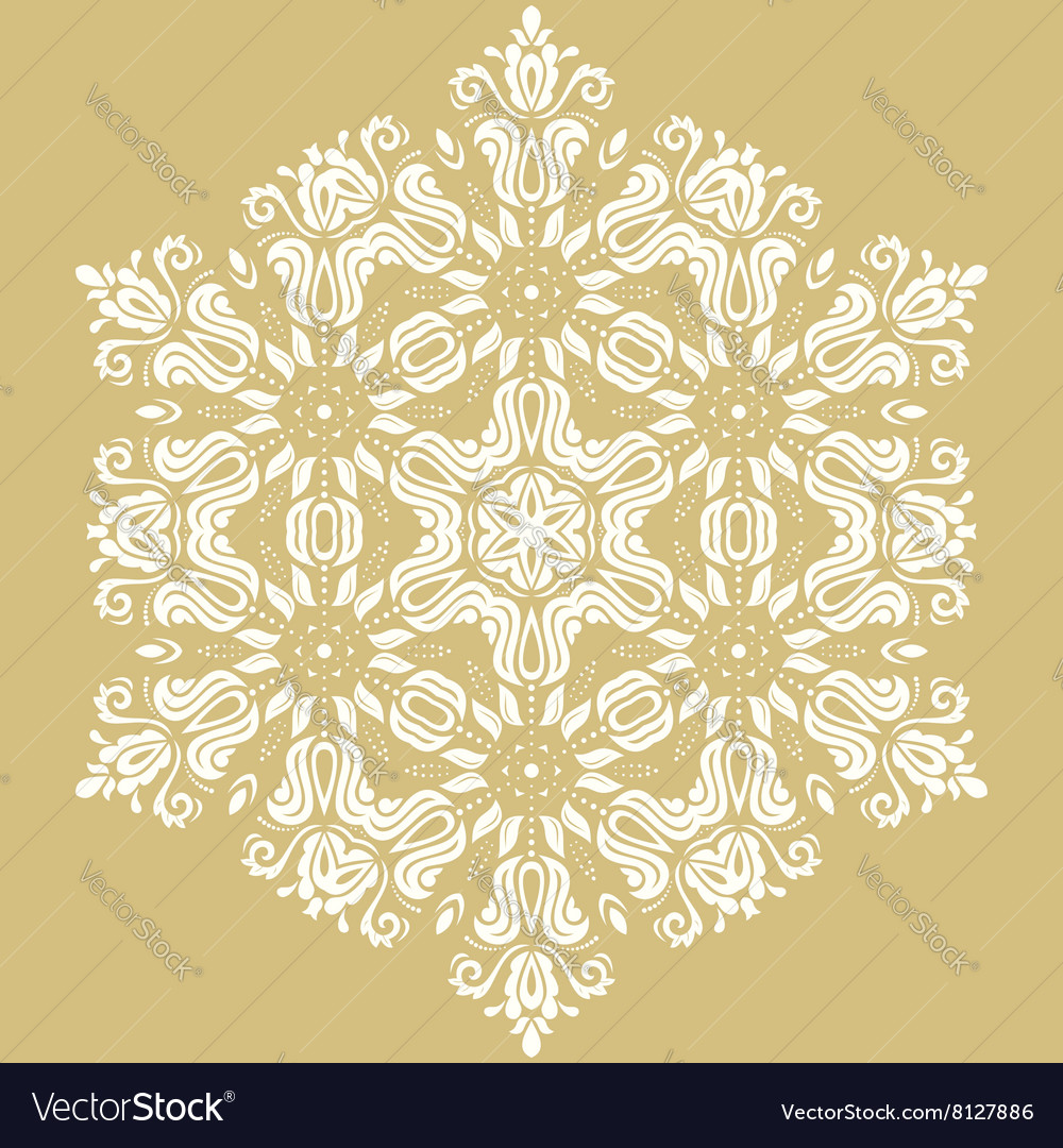 Oriental abstract pattern Royalty Free Vector Image