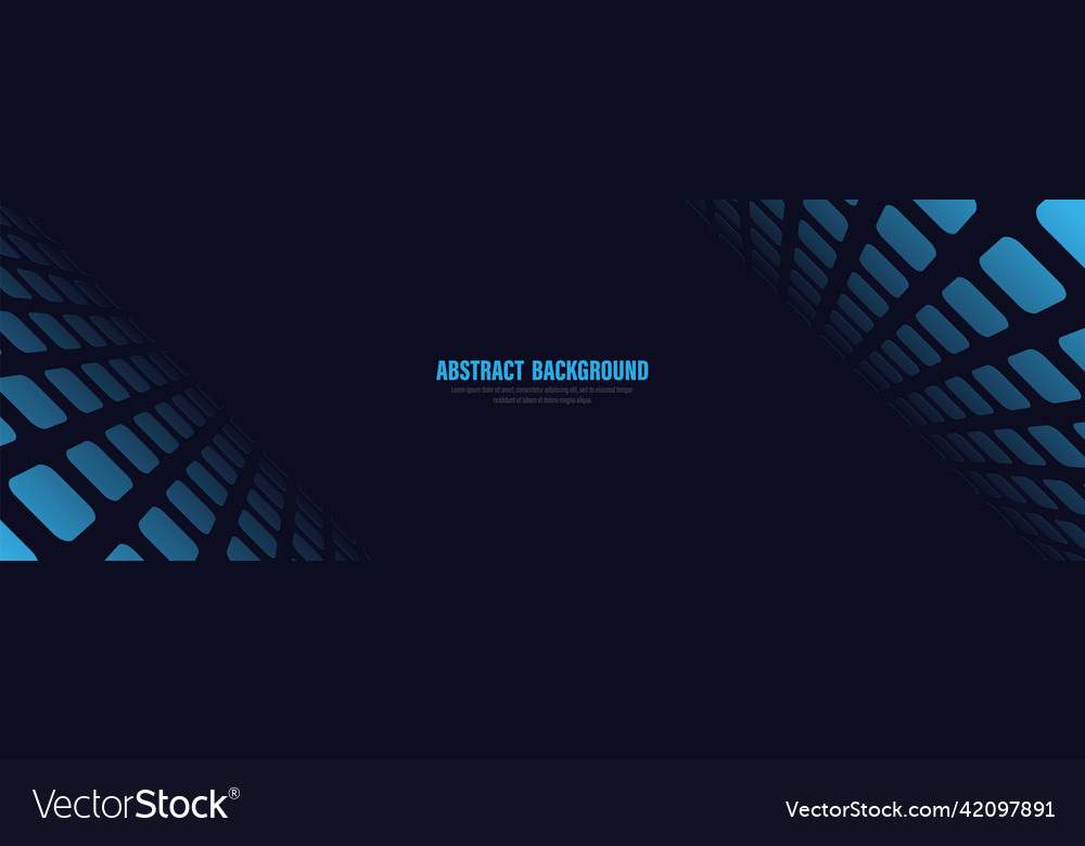 Abstract blue square pattern with futuristic Vector Image