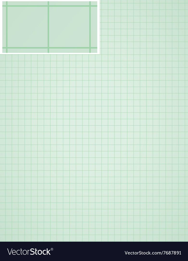 Graph paper Royalty Free Vector Image - VectorStock