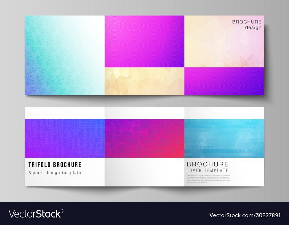 Minimal editable layout square Royalty Free Vector Image