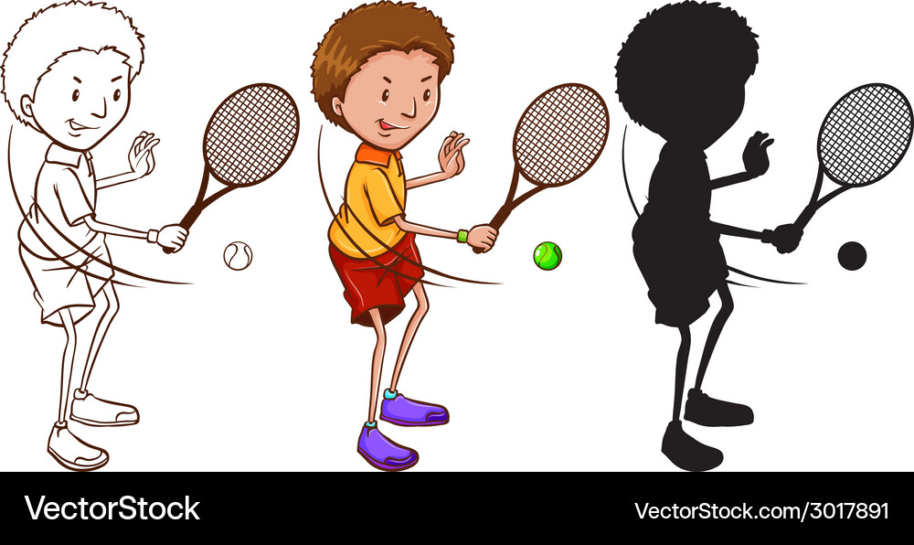 Tennis Royalty Free Vector Image - VectorStock