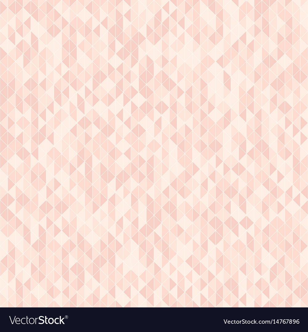 Rose triangle pattern seamless Royalty Free Vector Image