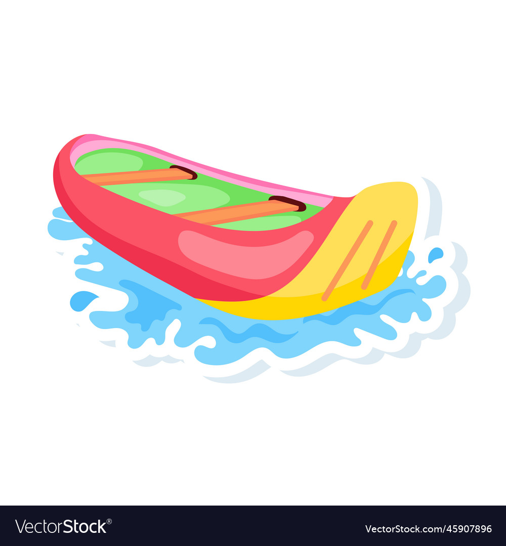 Rowing boat Royalty Free Vector Image - VectorStock