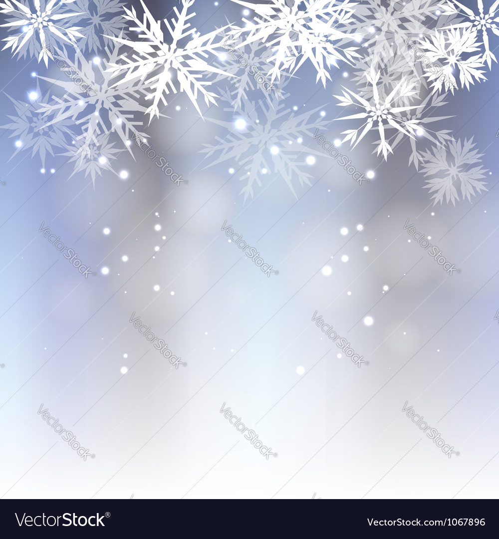 Snowing background Royalty Free Vector Image - VectorStock