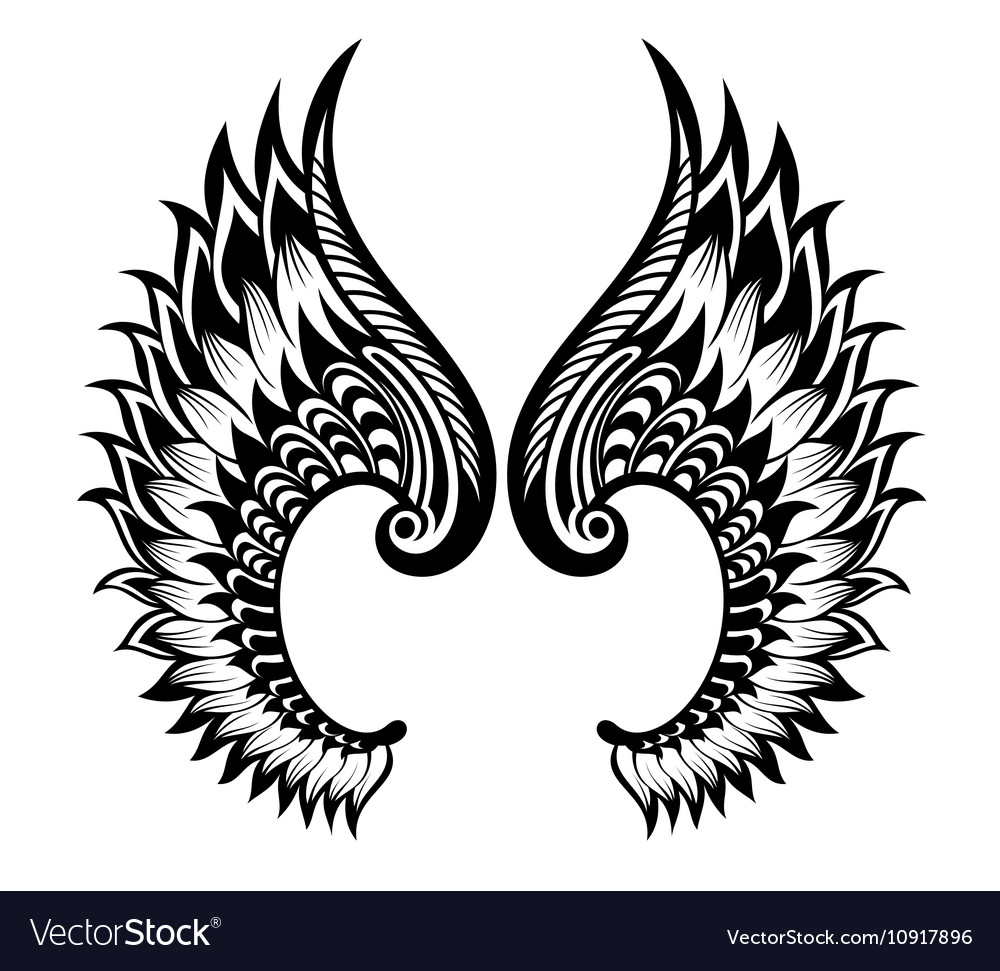 Wing Royalty Free Vector Image - VectorStock