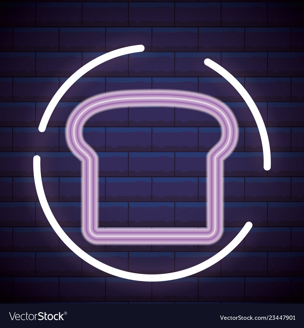 Bread slice design Royalty Free Vector Image - VectorStock