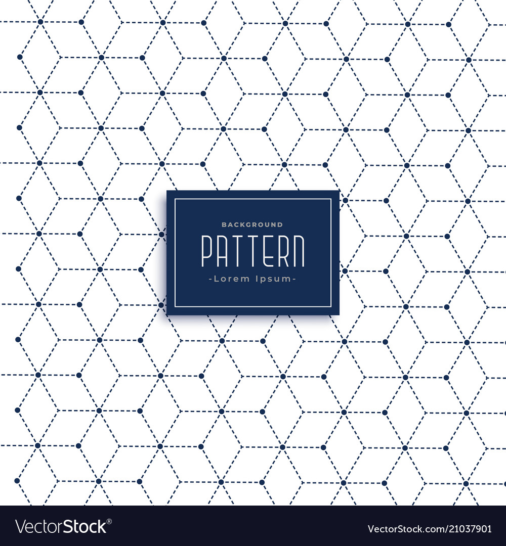 Minimal geometric lines pattern background Vector Image