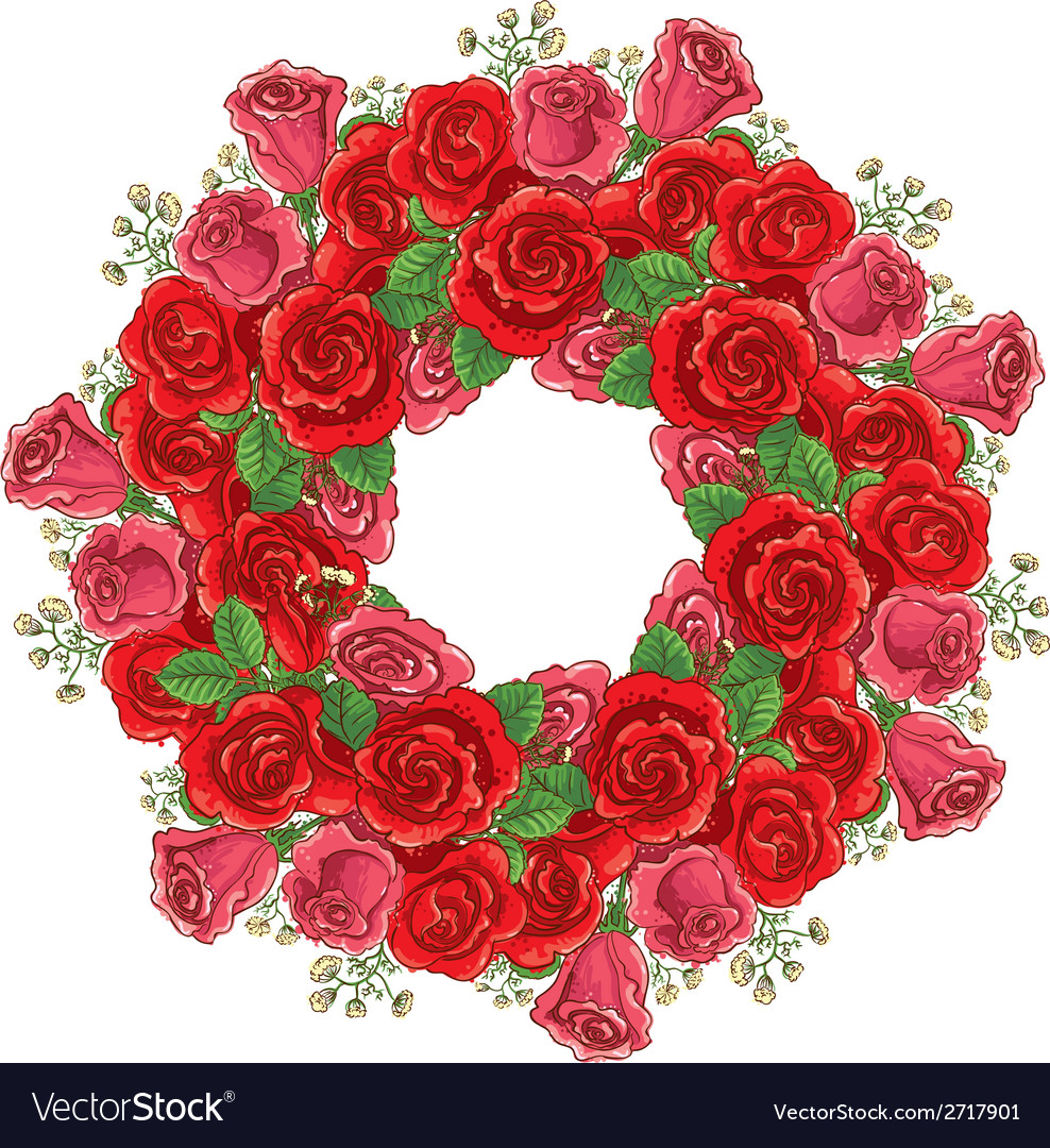 Roses Royalty Free Vector Image - VectorStock