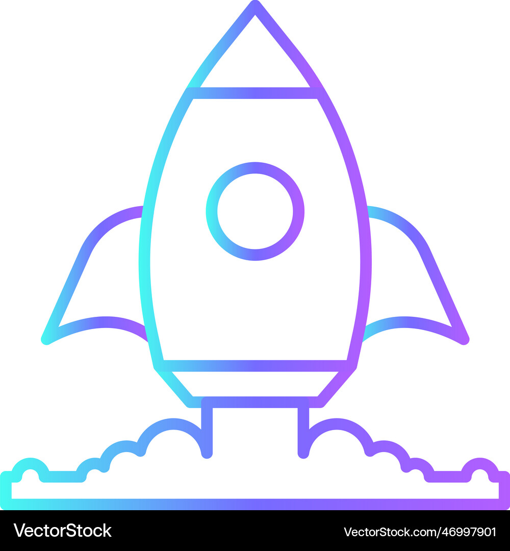 Start up business and office icon with blue Vector Image