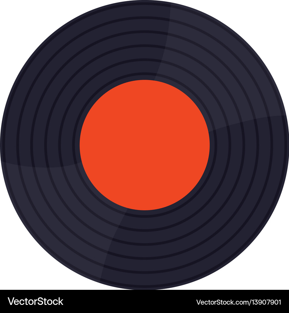 Vintage vinyl music Royalty Free Vector Image - VectorStock