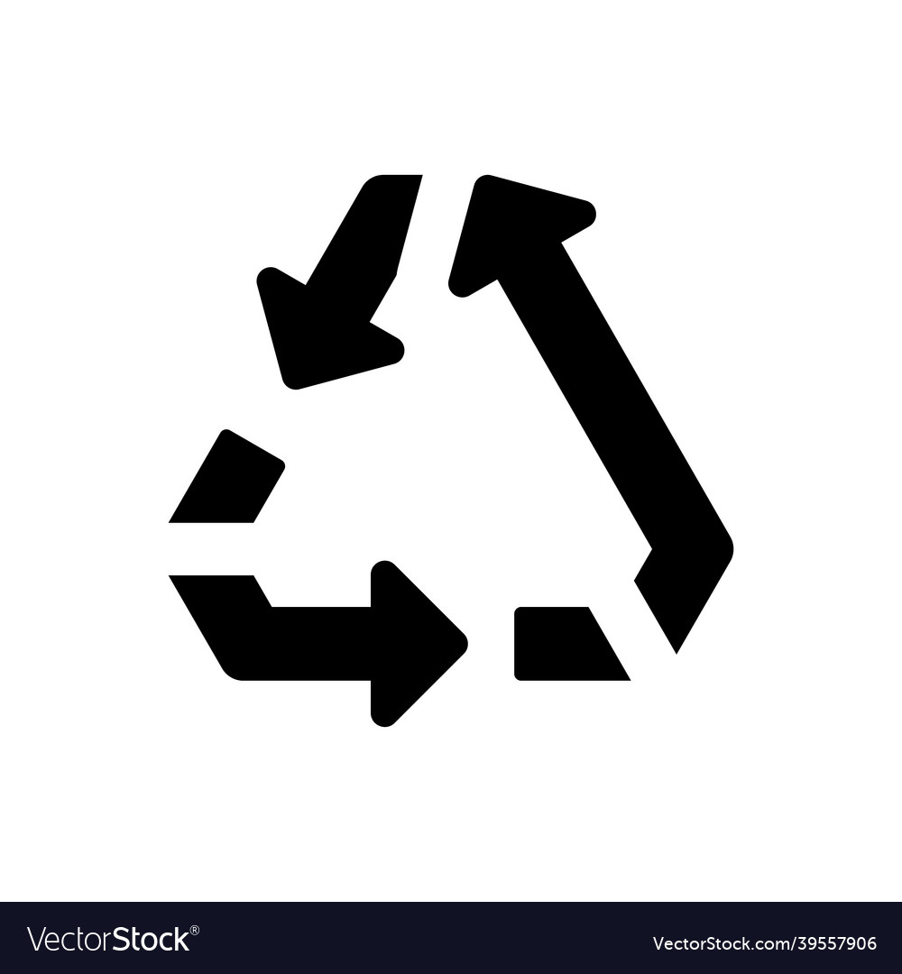 Reuse icon Royalty Free Vector Image - VectorStock