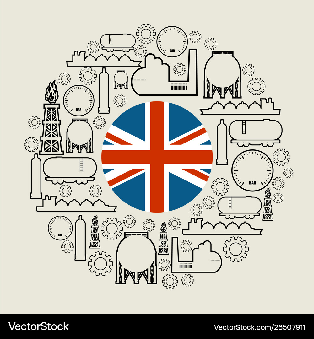 Energy and power icons Royalty Free Vector Image