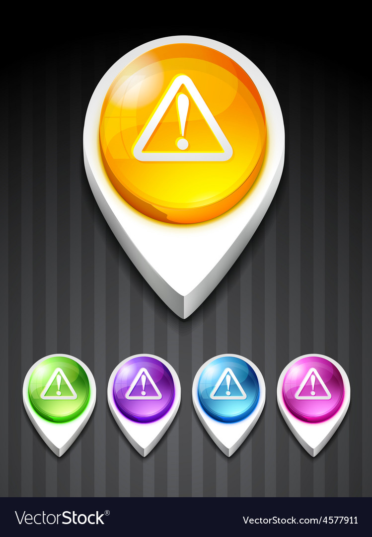 Error 3d icon Royalty Free Vector Image - VectorStock