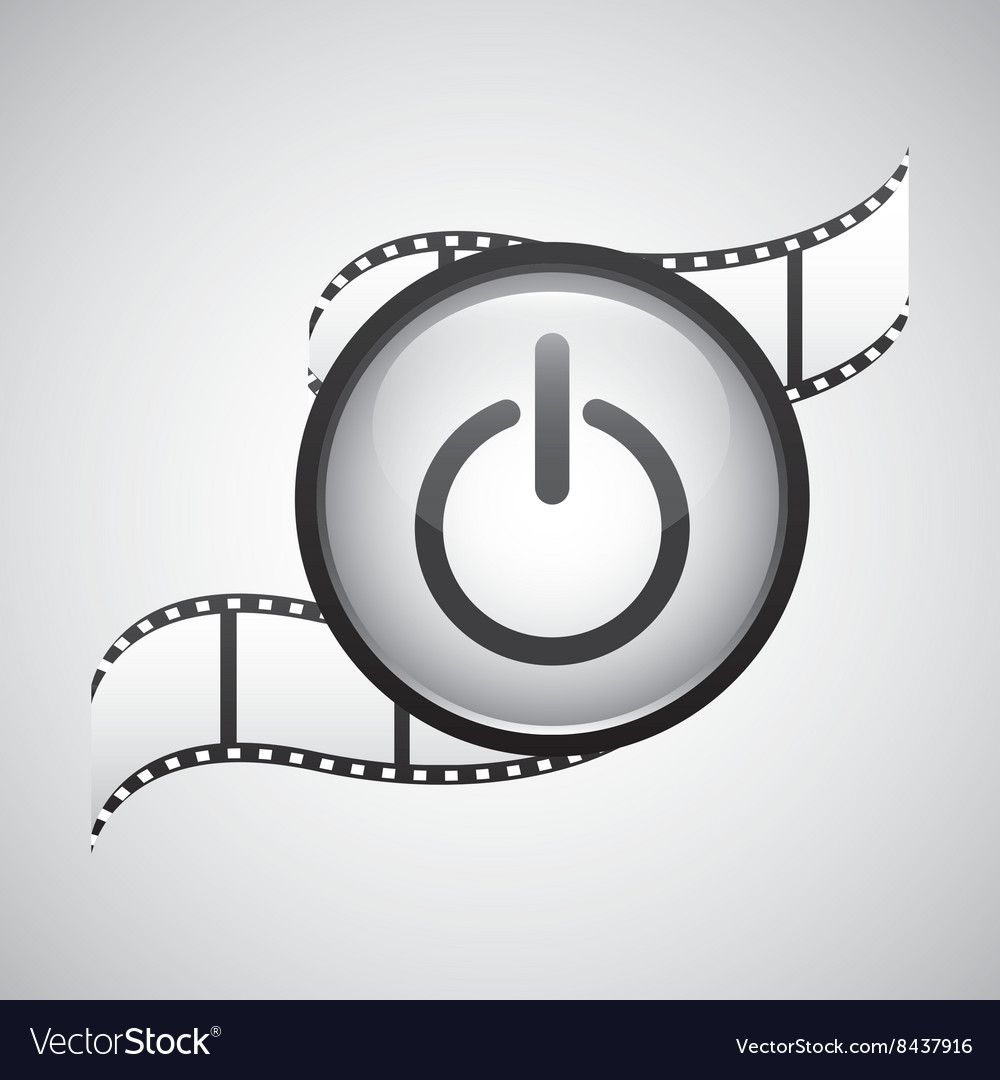 Media player interface design Royalty Free Vector Image