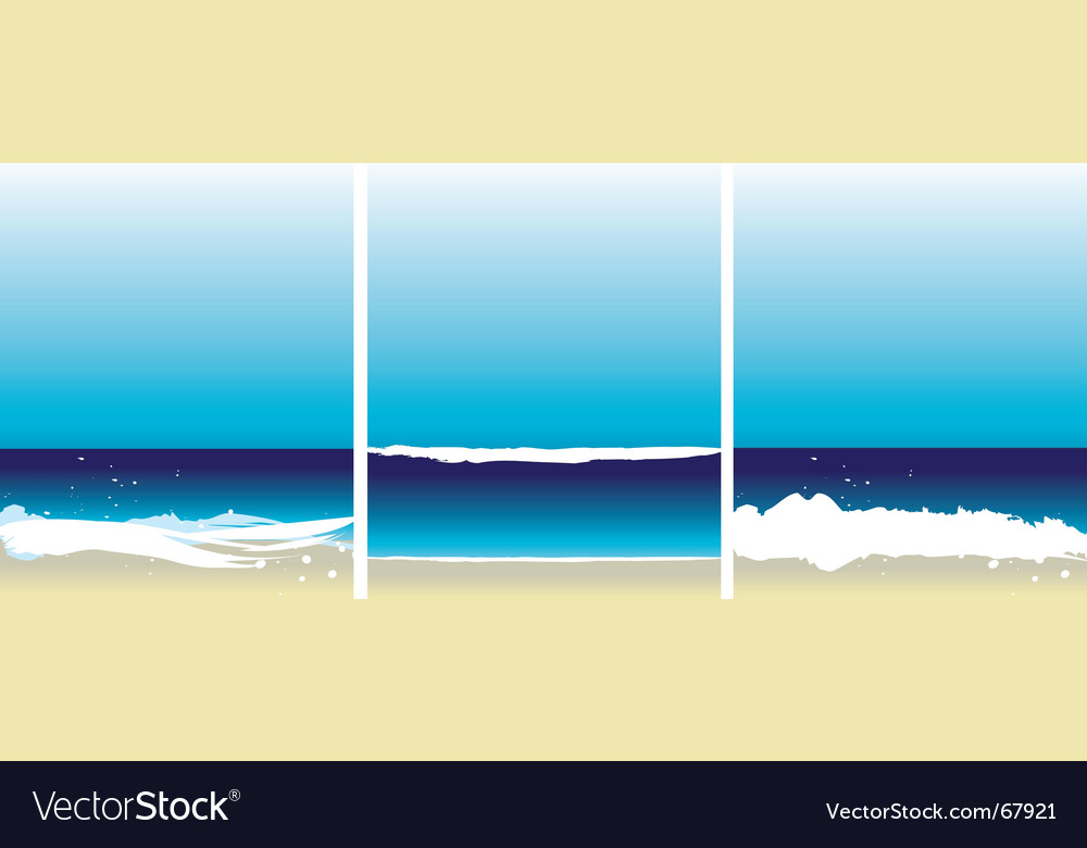 Beach Royalty Free Vector Image - VectorStock