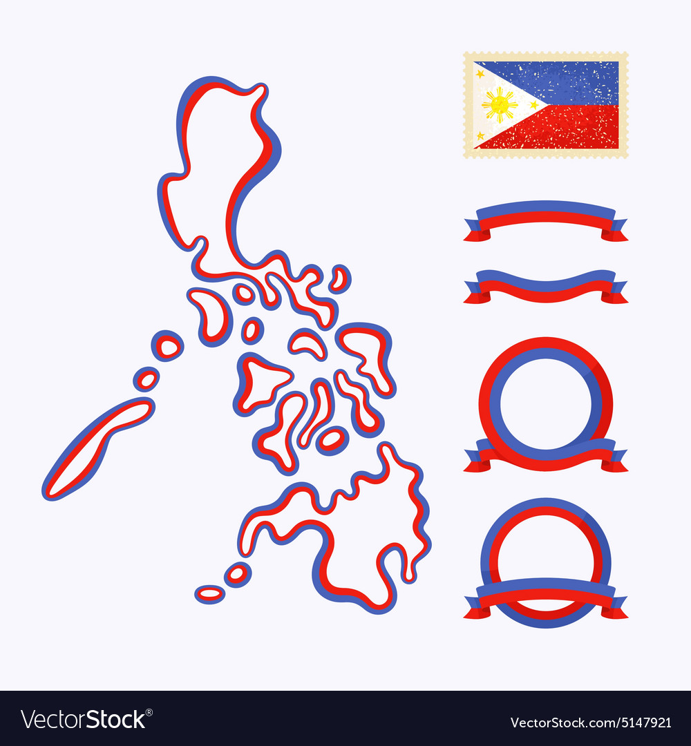 Colors philippines Royalty Free Vector Image - VectorStock