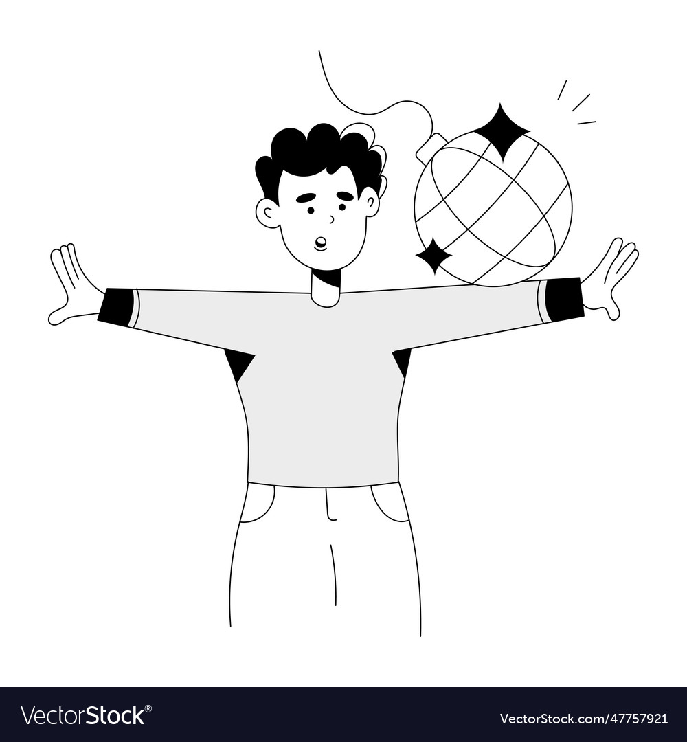 Disco dancing Royalty Free Vector Image - VectorStock