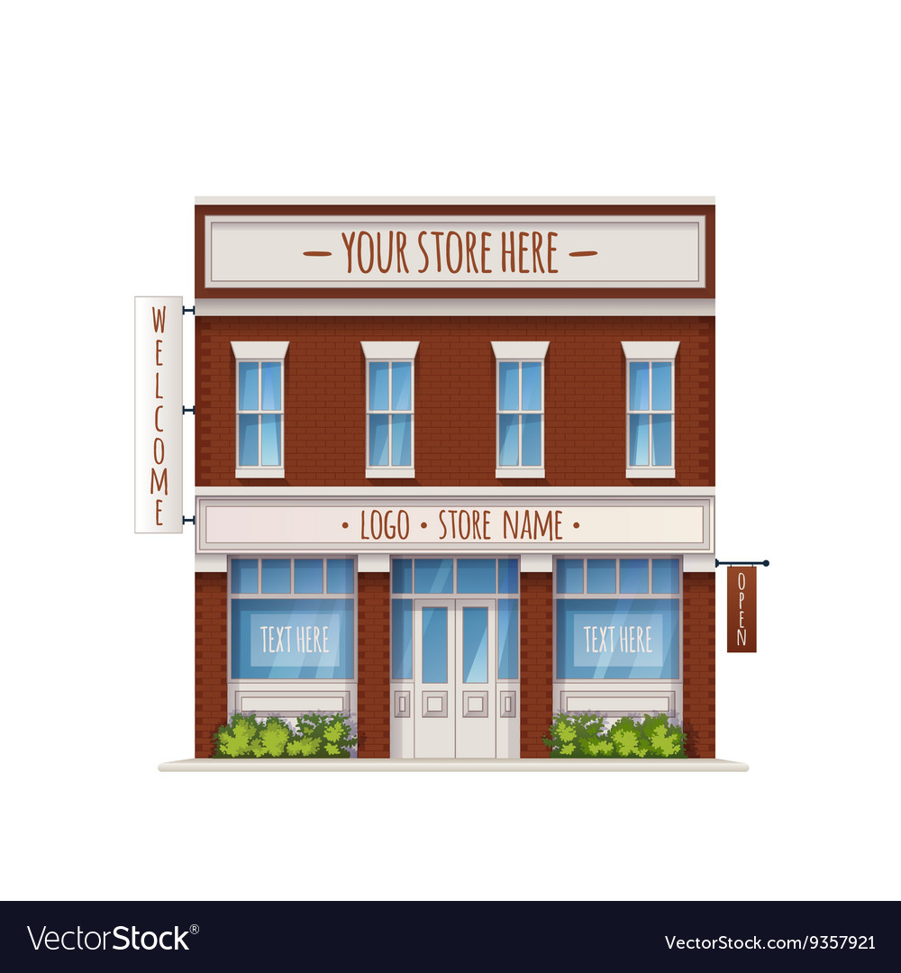 Store color Royalty Free Vector Image - VectorStock