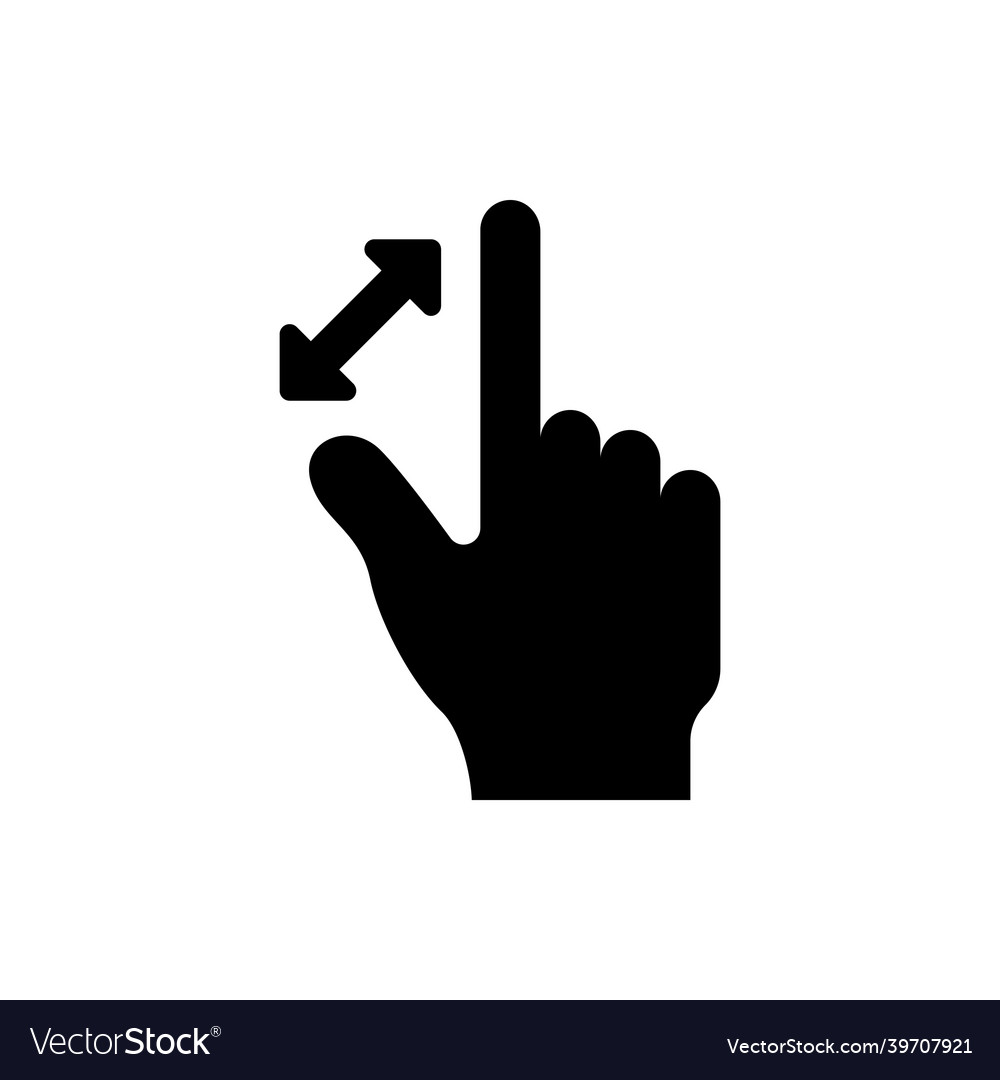 Zoom icon Royalty Free Vector Image - VectorStock