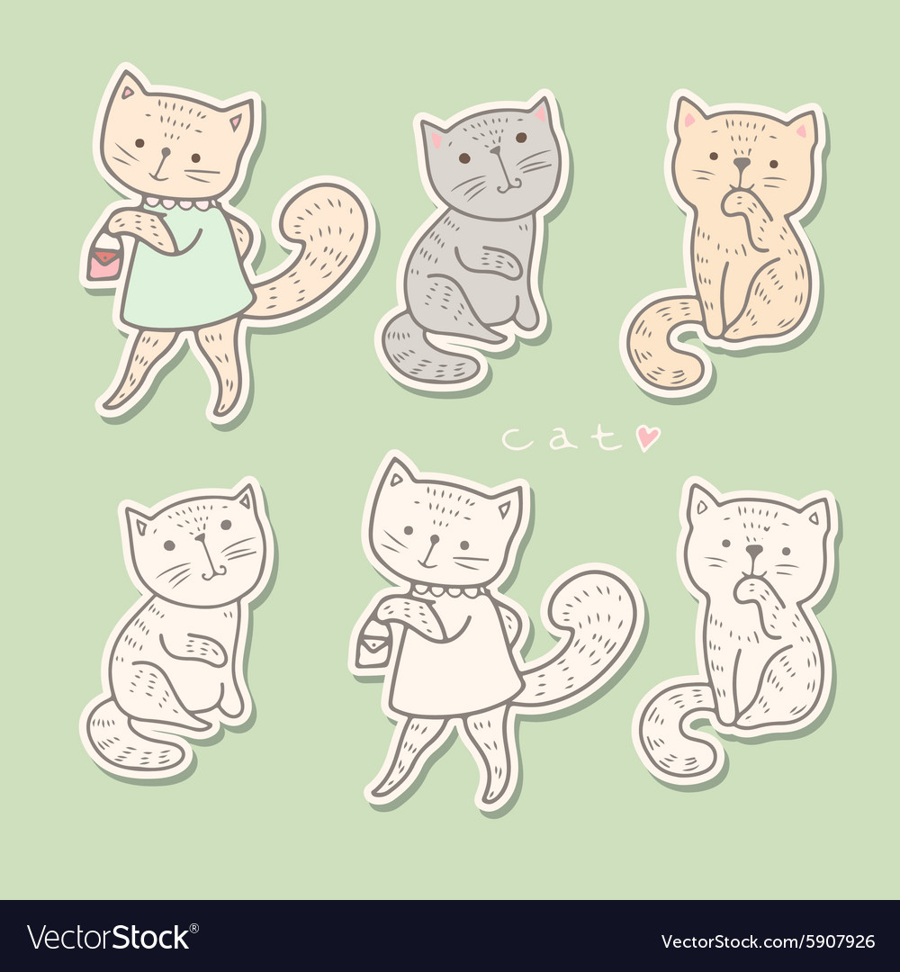 Cats Royalty Free Vector Image - VectorStock
