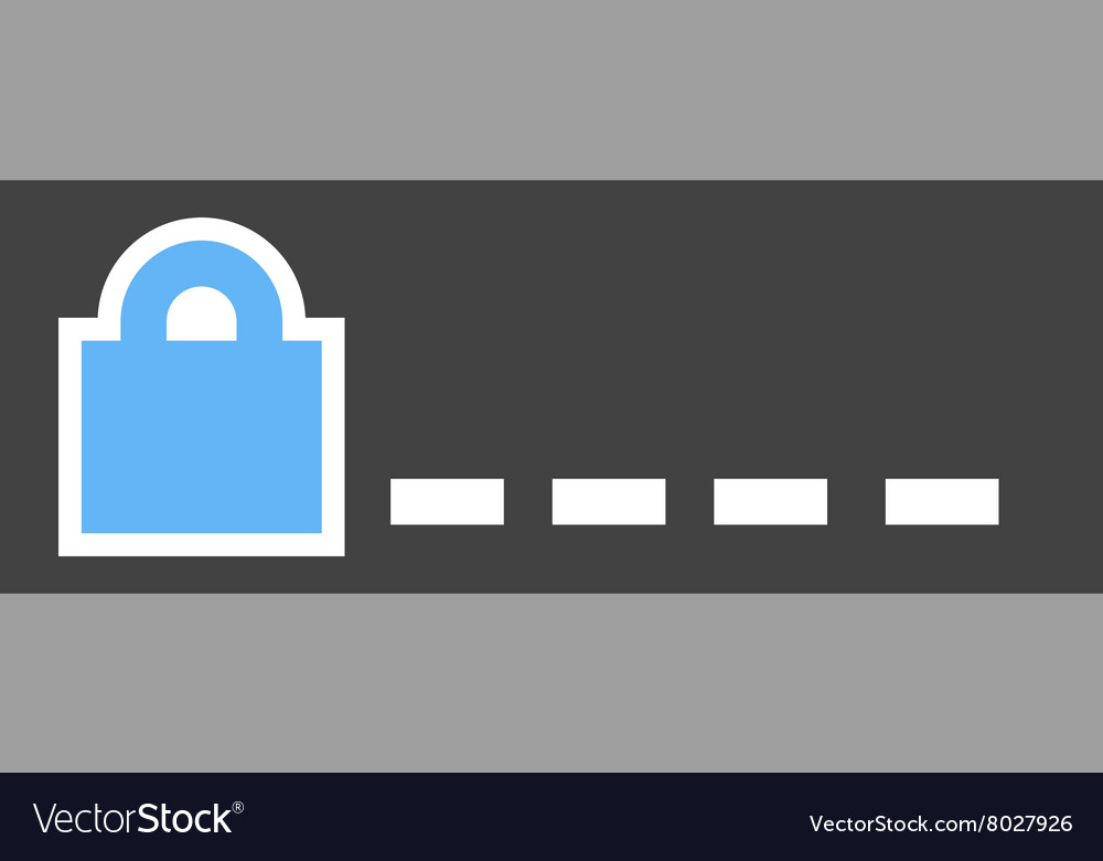 Enter passcode Royalty Free Vector Image - VectorStock