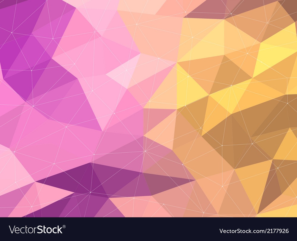 Low poly background Royalty Free Vector Image - VectorStock