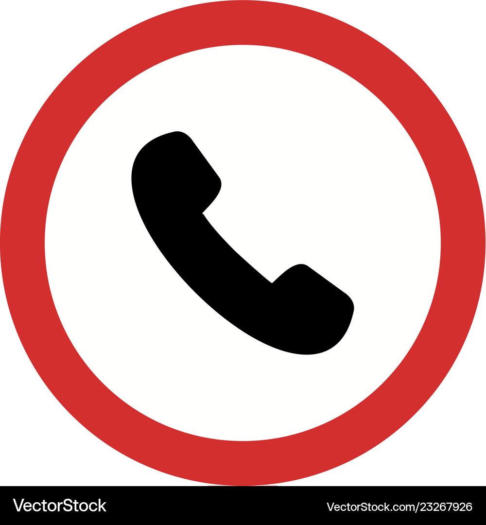 Telephone Road Sign
