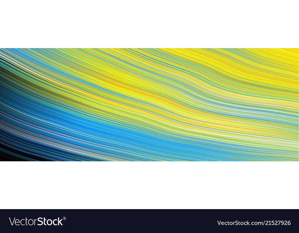 Watercolor style summer waves background Vector Image