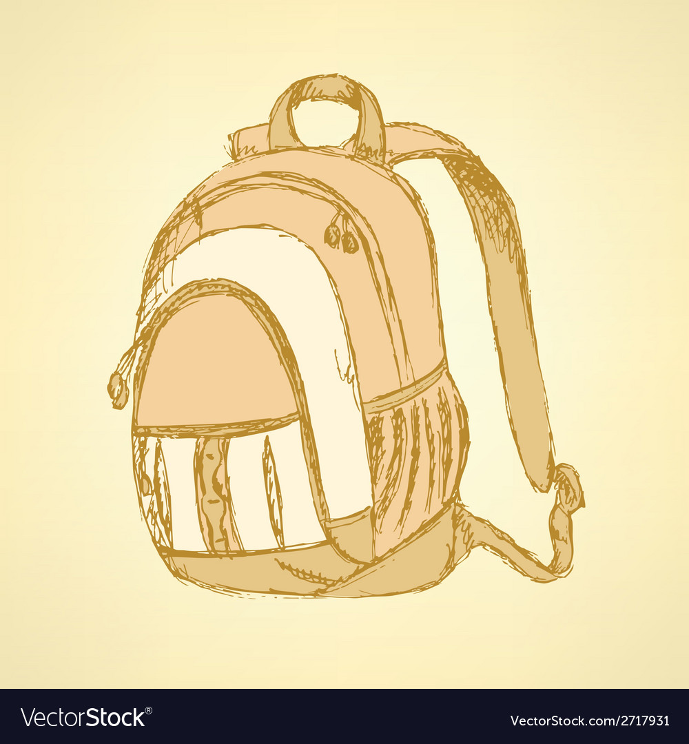 Backpack Royalty Free Vector Image - VectorStock