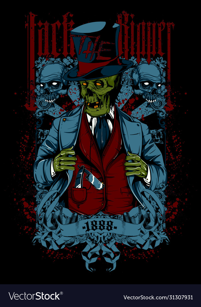 Jack ripper Royalty Free Vector Image - VectorStock