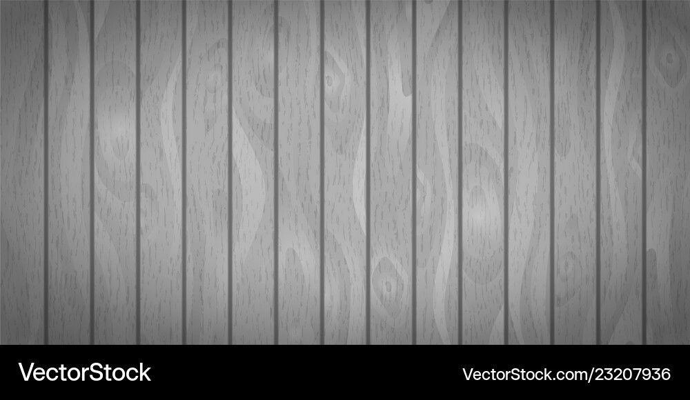 Bright gray realistic wooden boards with texture Vector Image