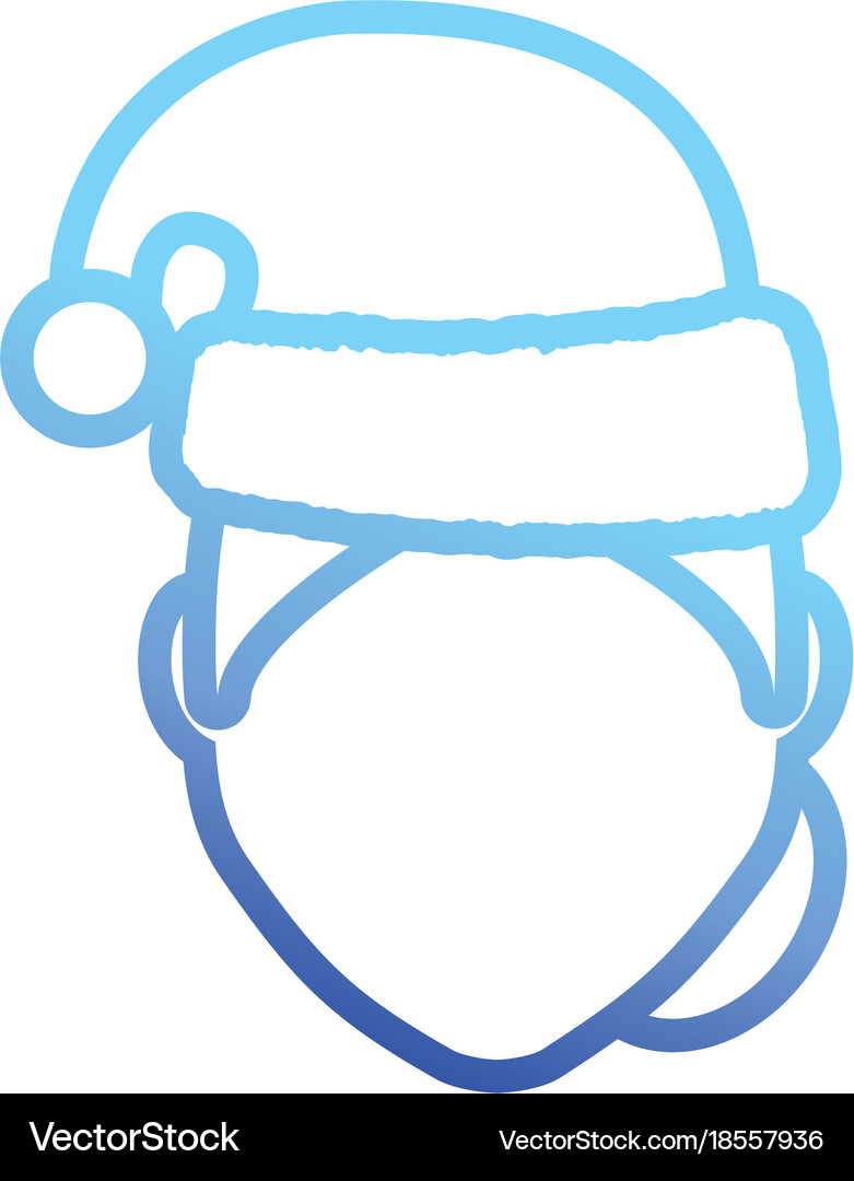 Christmas hat design Royalty Free Vector Image