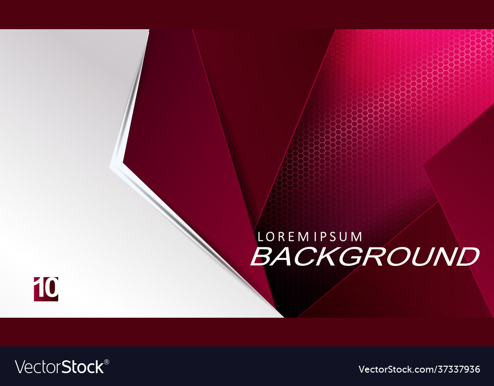 Dark composition with a gradient red Royalty Free Vector