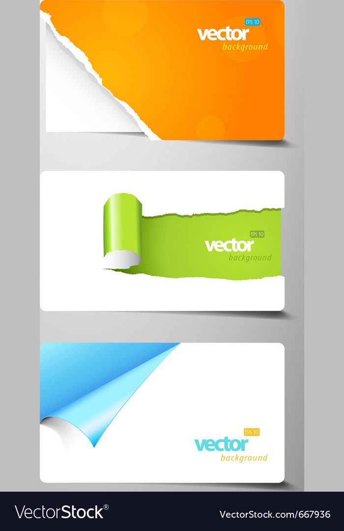 Gift cards Royalty Free Vector Image - VectorStock