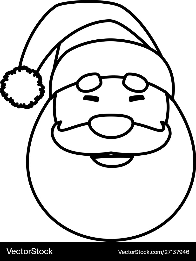 Christmas santa claus design Royalty Free Vector Image