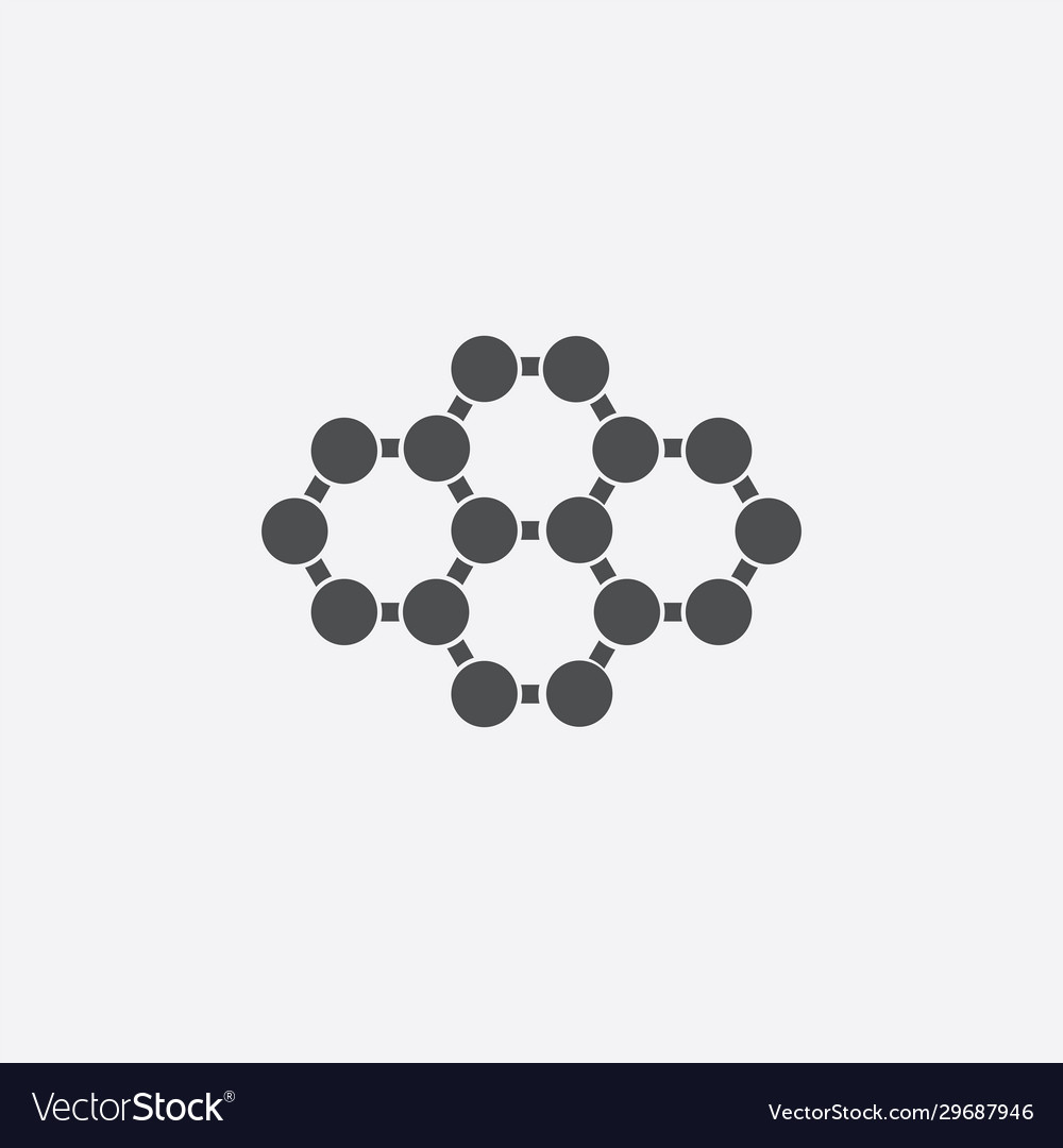 Molecule icon Royalty Free Vector Image - VectorStock