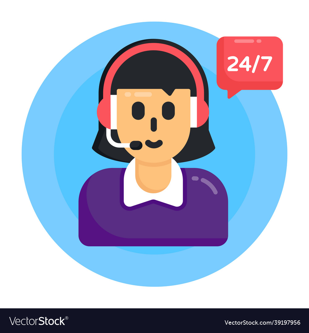 Customer support Royalty Free Vector Image - VectorStock