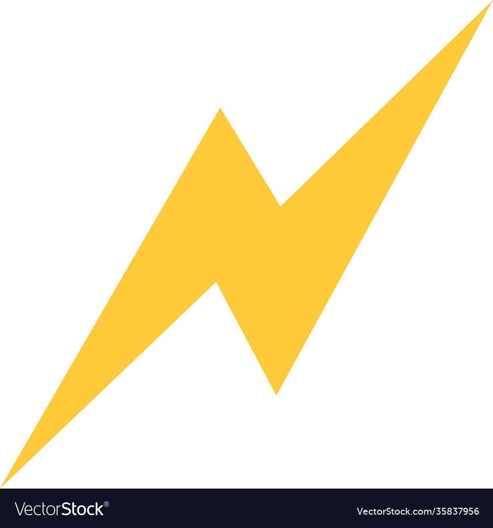 Lightning Royalty Free Vector Image - VectorStock