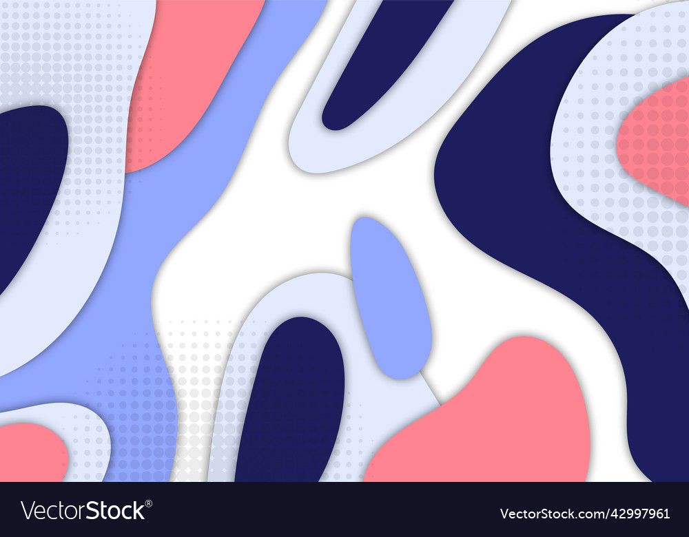 Abstract colorful template design decorative Vector Image