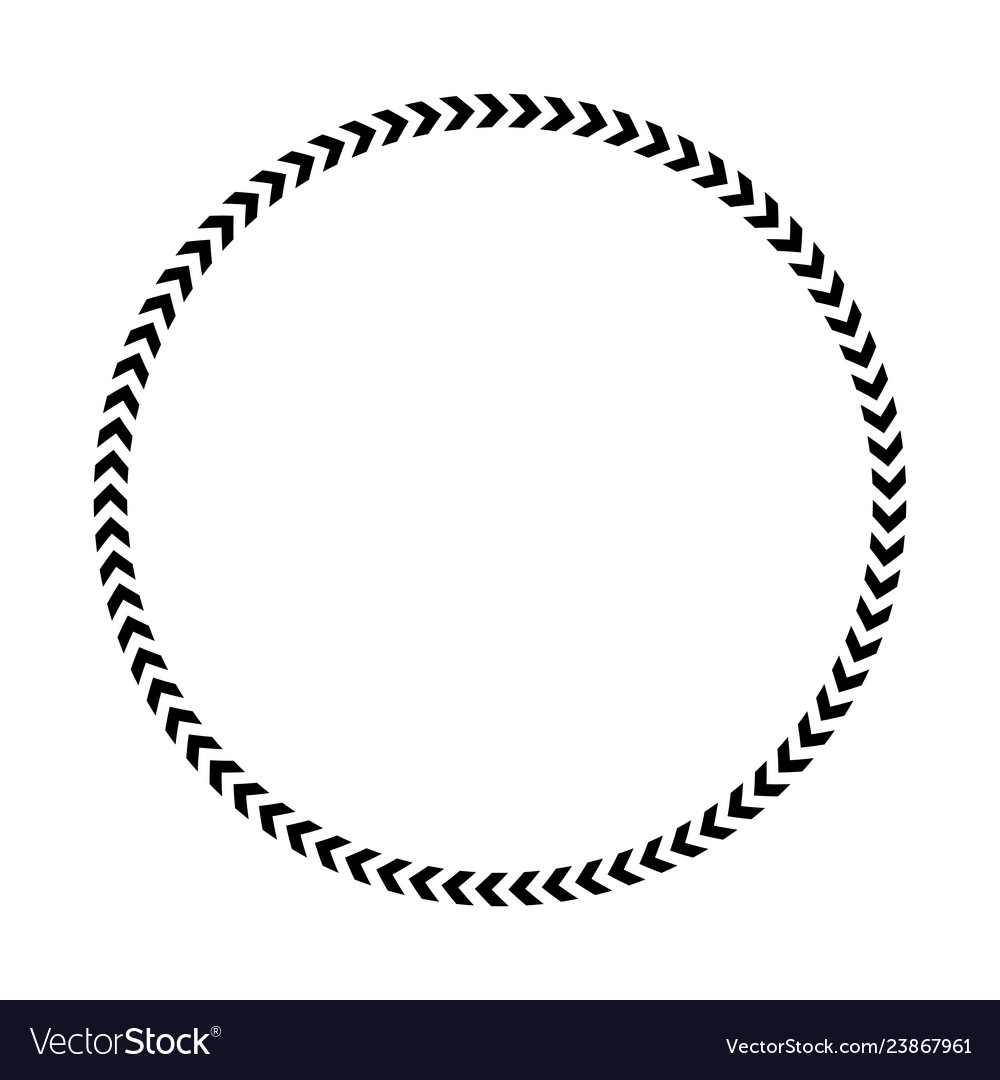 Chevron circle icon simple flat Royalty Free Vector Image