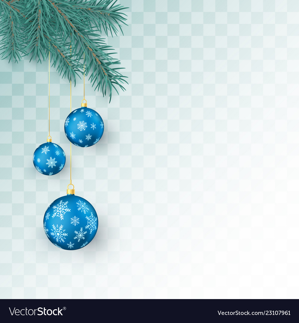 Christmas decoration elements isolated Royalty Free Vector