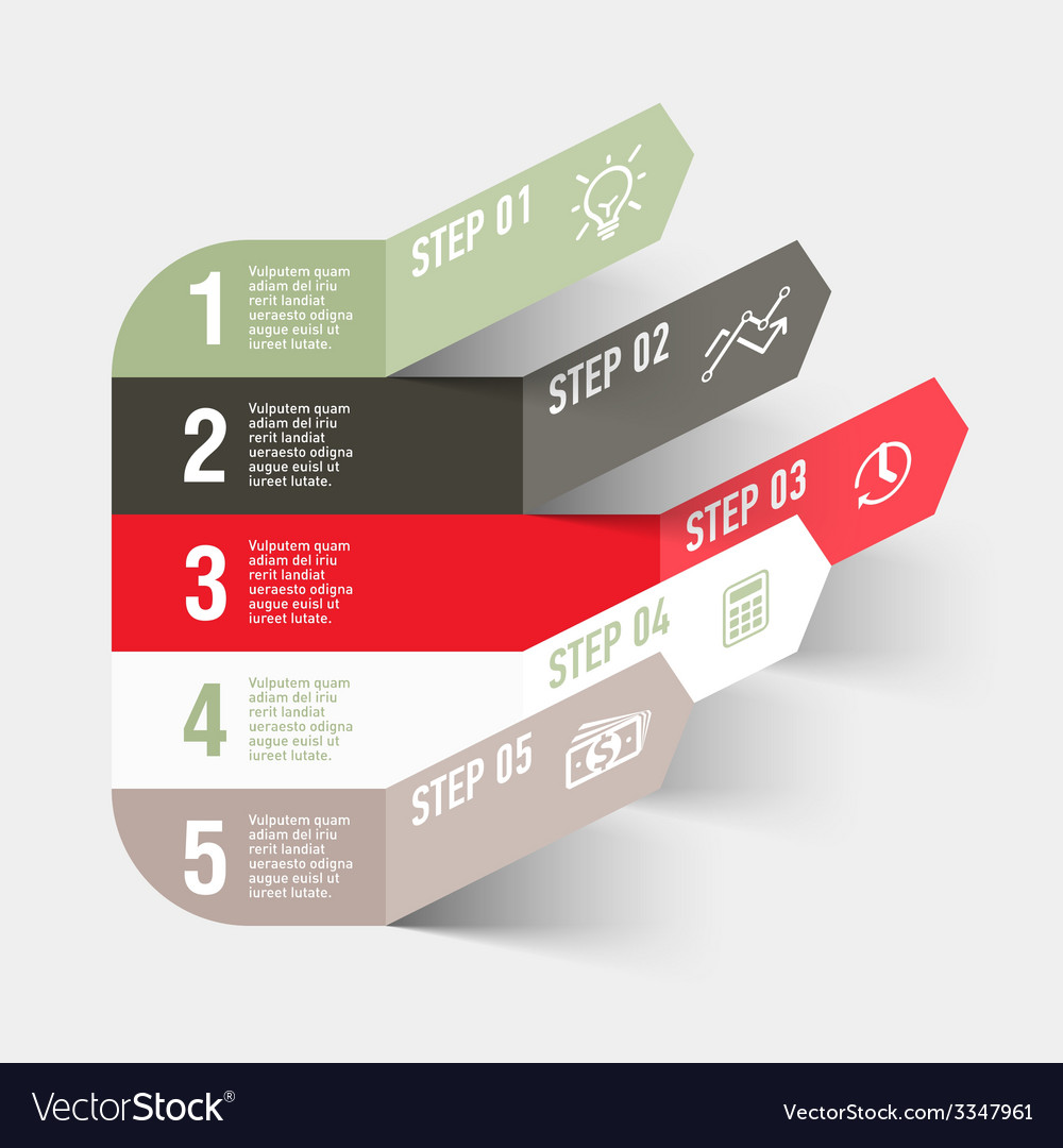 Infographics elements Royalty Free Vector Image