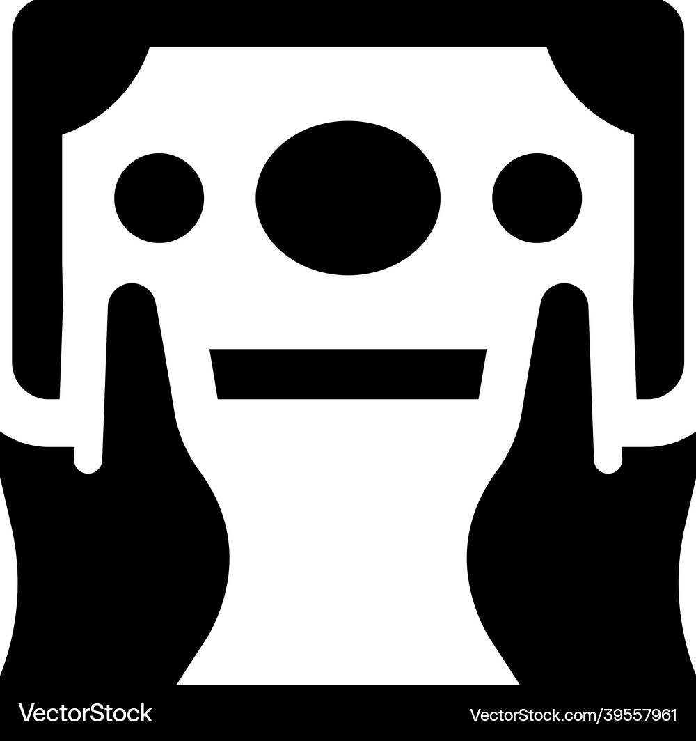 Loan giving icon Royalty Free Vector Image - VectorStock