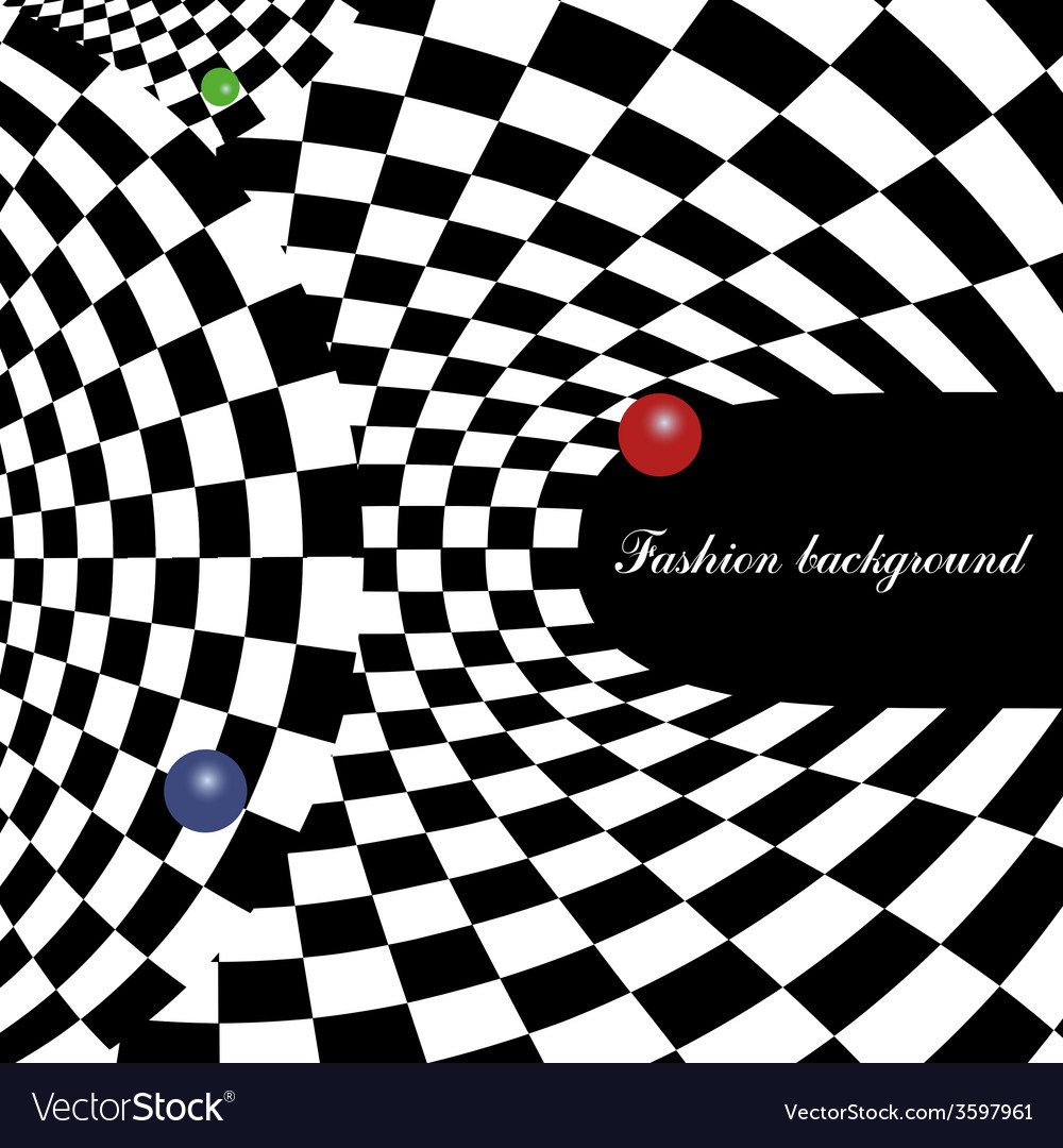 Optical Illusion Background Royalty Free Vector Image