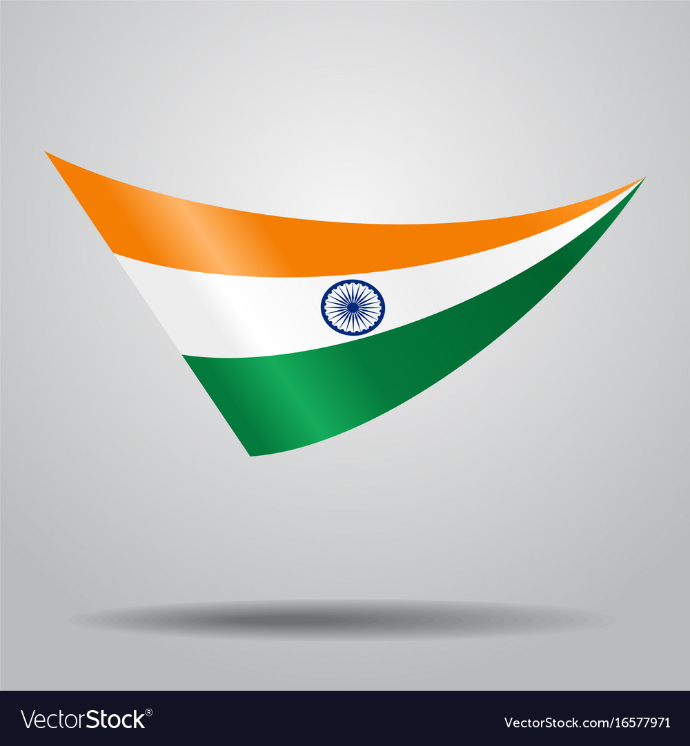 Indian flag background Royalty Free Vector Image