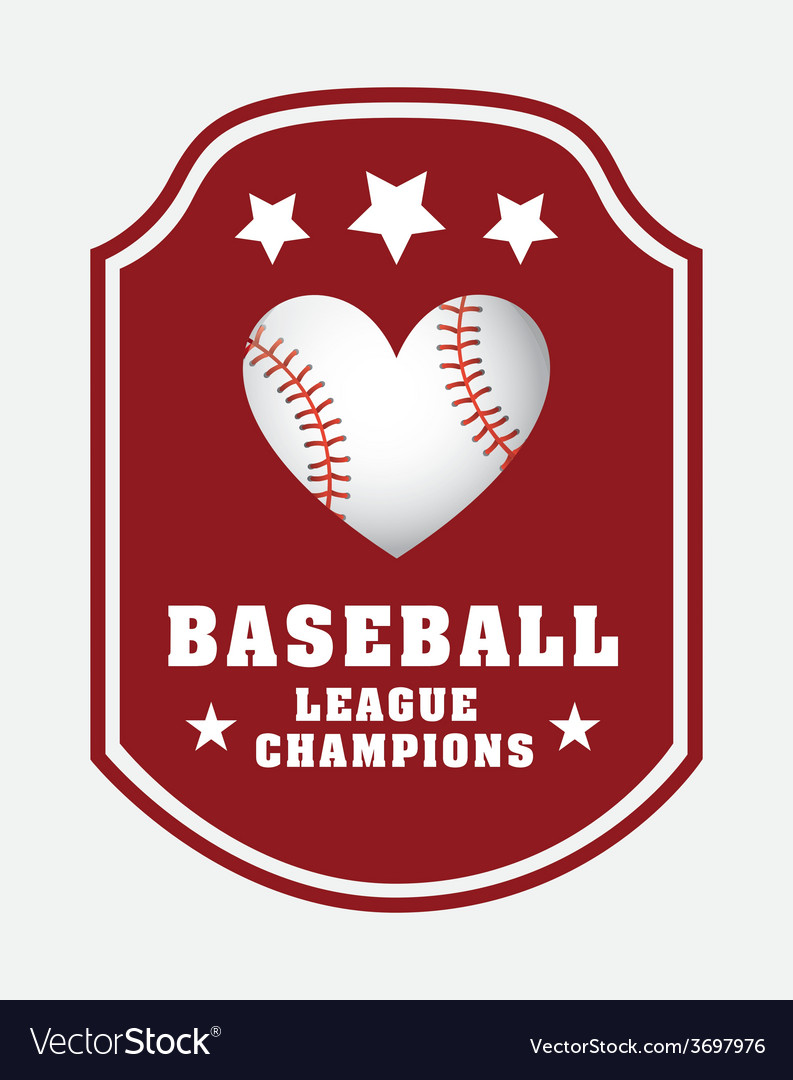 Baseball design Royalty Free Vector Image - VectorStock