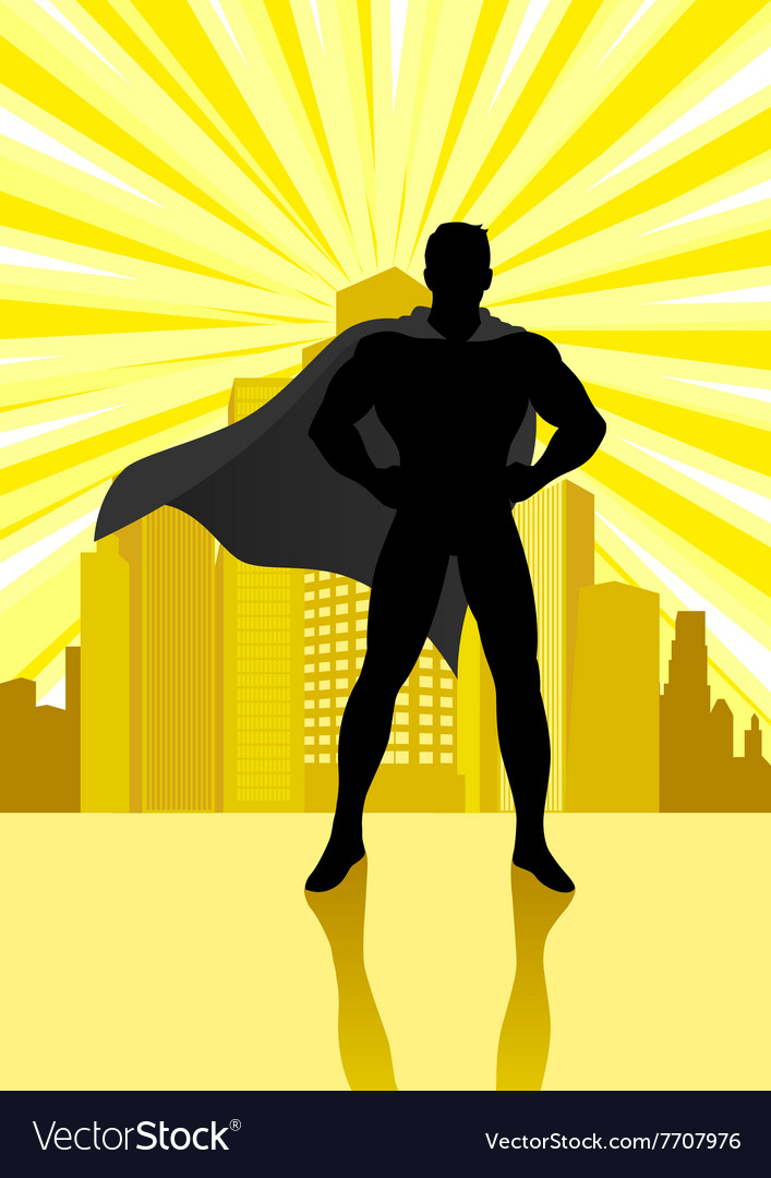Superhero Royalty Free Vector Image - VectorStock