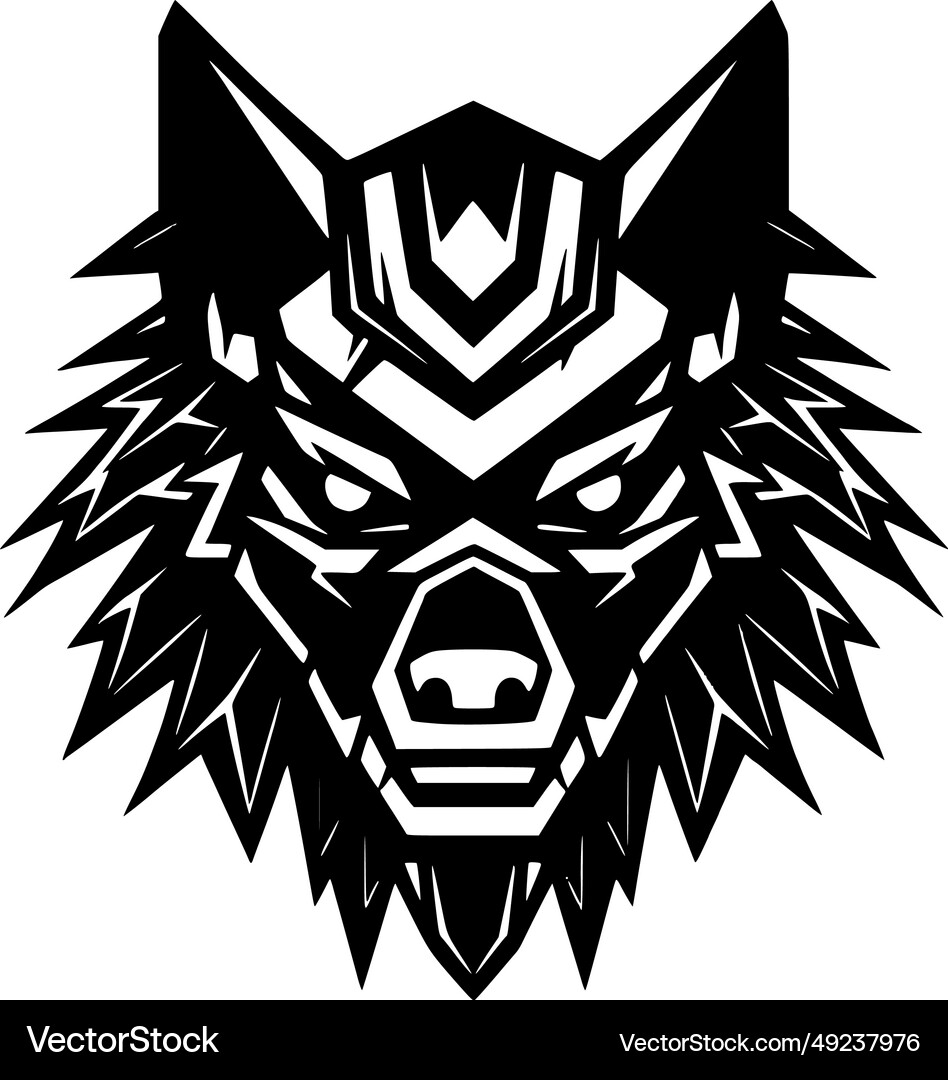 Wolf - high quality logo ideal for t-shirt Vector Image