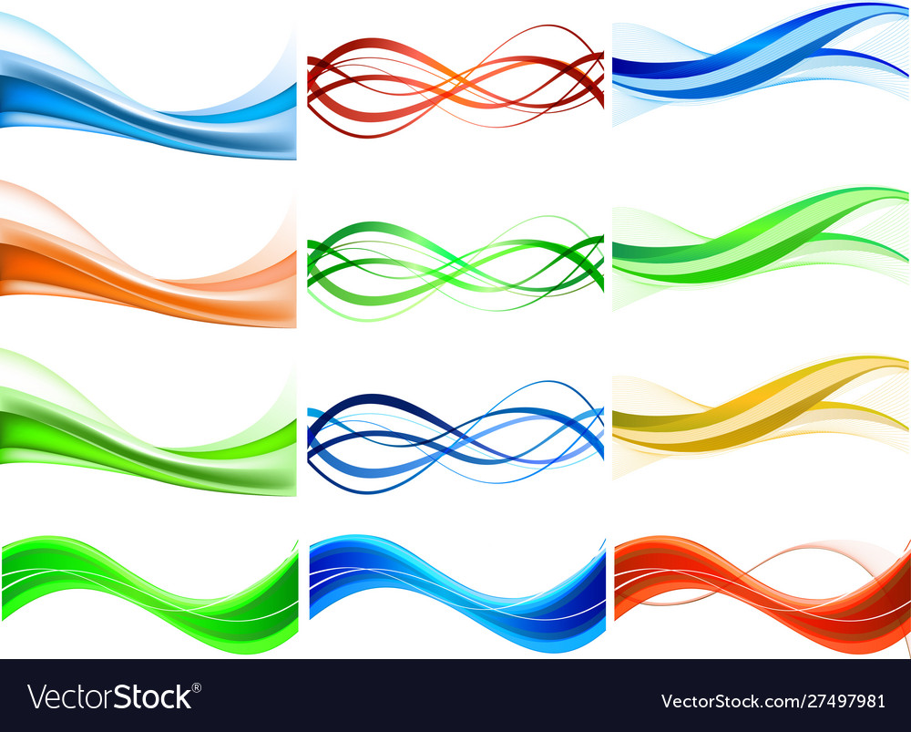 Abstract wave design Royalty Free Vector Image