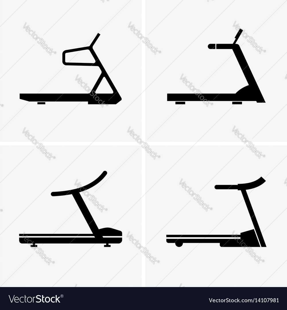 Treadmill Royalty Free Vector Image - VectorStock